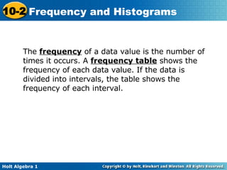 Freq & Histo | PPT