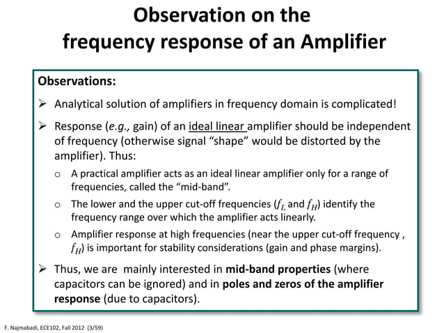 Freq response of CE and CC discrete circuits | PDF | Musical ...