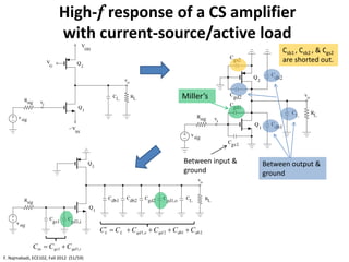 Freq response of CE and CC discrete circuits | PDF