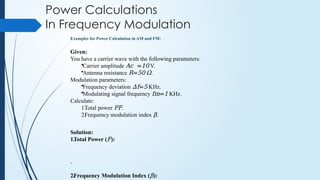 frequecy modulation fm by mohammad afaneh and mohammad aldaour | PPTX