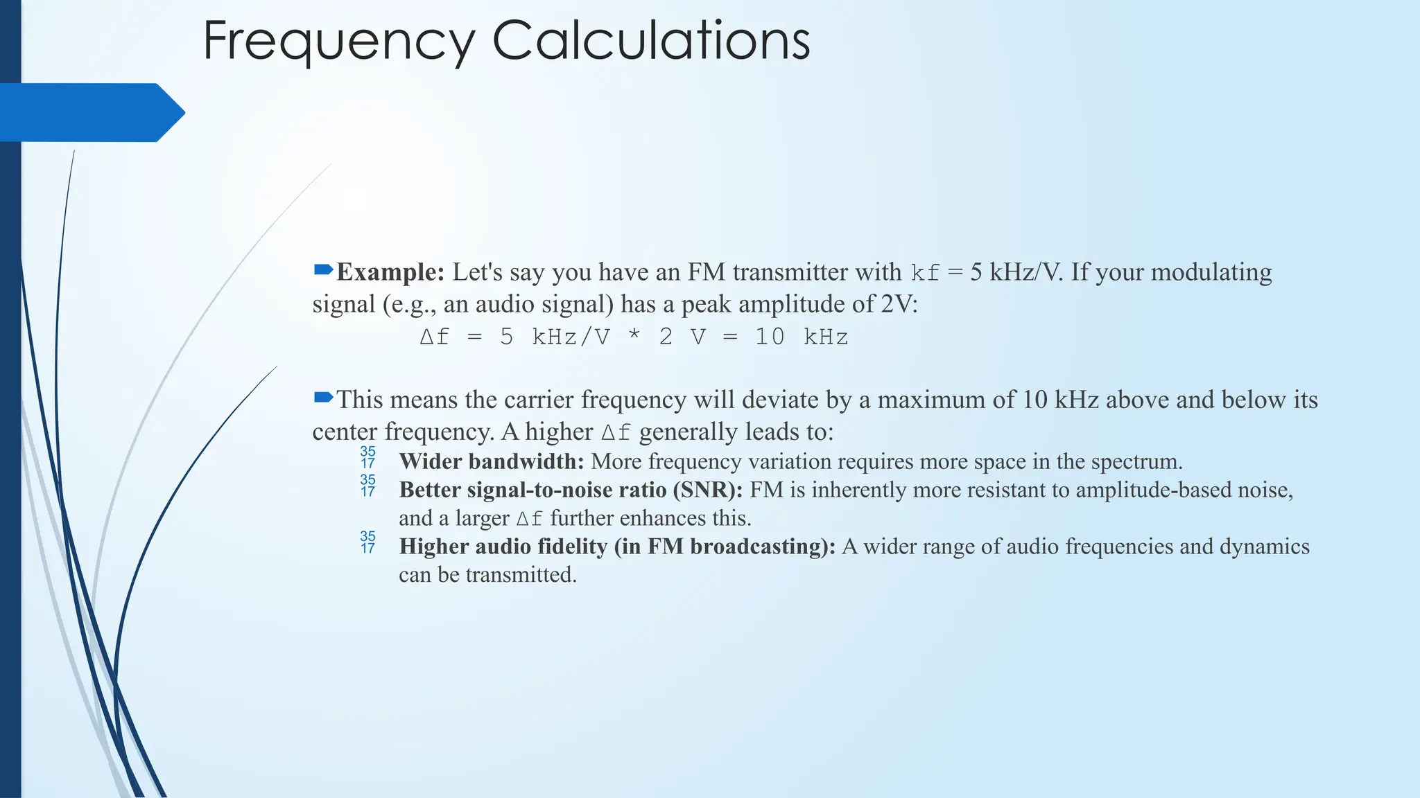 frequecy modulation by mohammad afaneh and mohammad aldaour | PPT