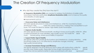 frequecy modulation by mohammad afaneh and mohammad aldaour | PPTX
