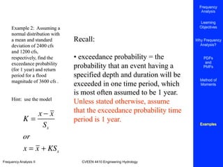 frequency_analysis_2.pdf Engineering hydro | PDF | Civil Engineering Industry | Industries