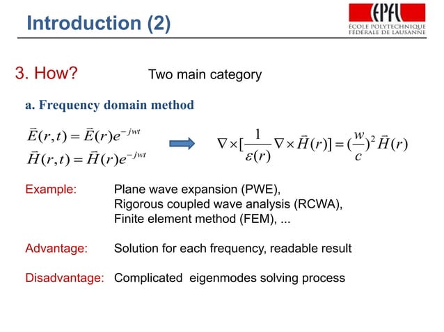Frequency and FDTD.ppt