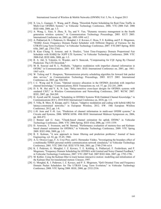 FREQUENCY AND TIME DOMAIN PACKET SCHEDULING BASED ON CHANNEL PREDICTION WITH IMPERFECT CQI IN ...