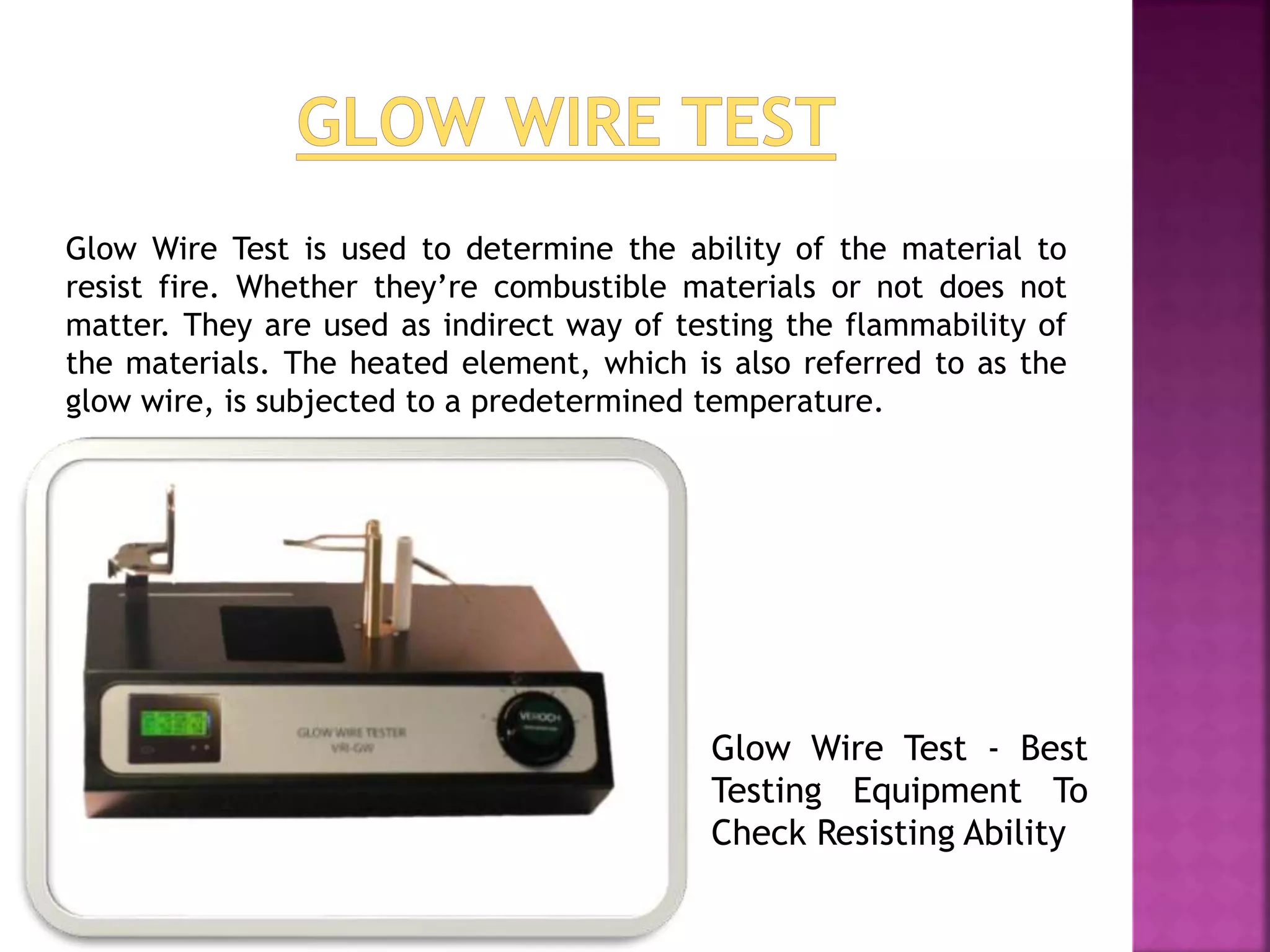 IEC Testing Equipment | PPT