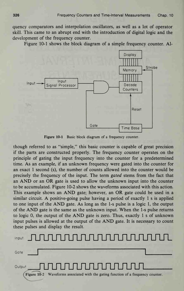 FREQUENCY COUNTERS AND TIME-INTERVAL MEASUREMENTS.pdf | Radio Control ...