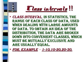 Frequency distribution | PPT