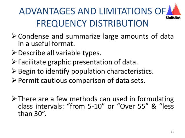 Frequency distribution | PPTX