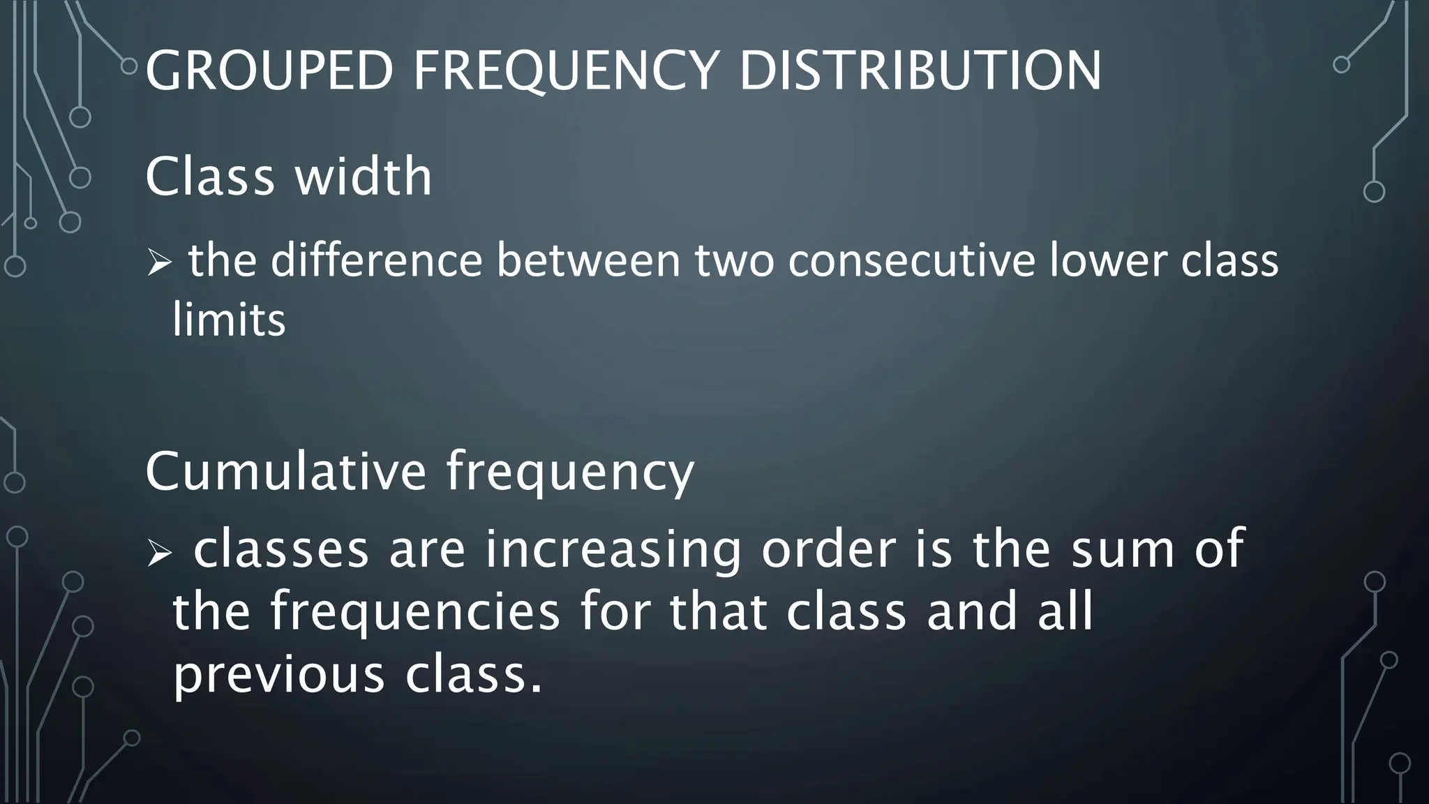 Frequency Distribution (Class-interval- Tally).pptx