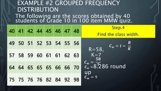 Frequency Distribution (Class-interval- Tally).pptx