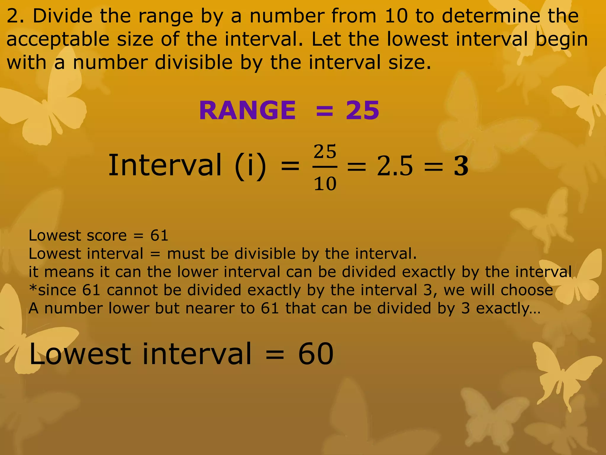 Frequency distribution table | PPTX