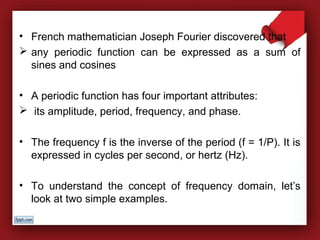 Frequency domain | PPT