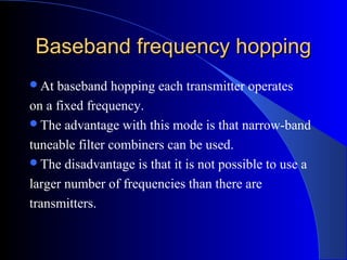 Frequency hopping rohit | PPT