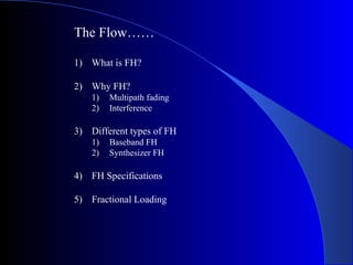 Frequency hopping rohit | PPT