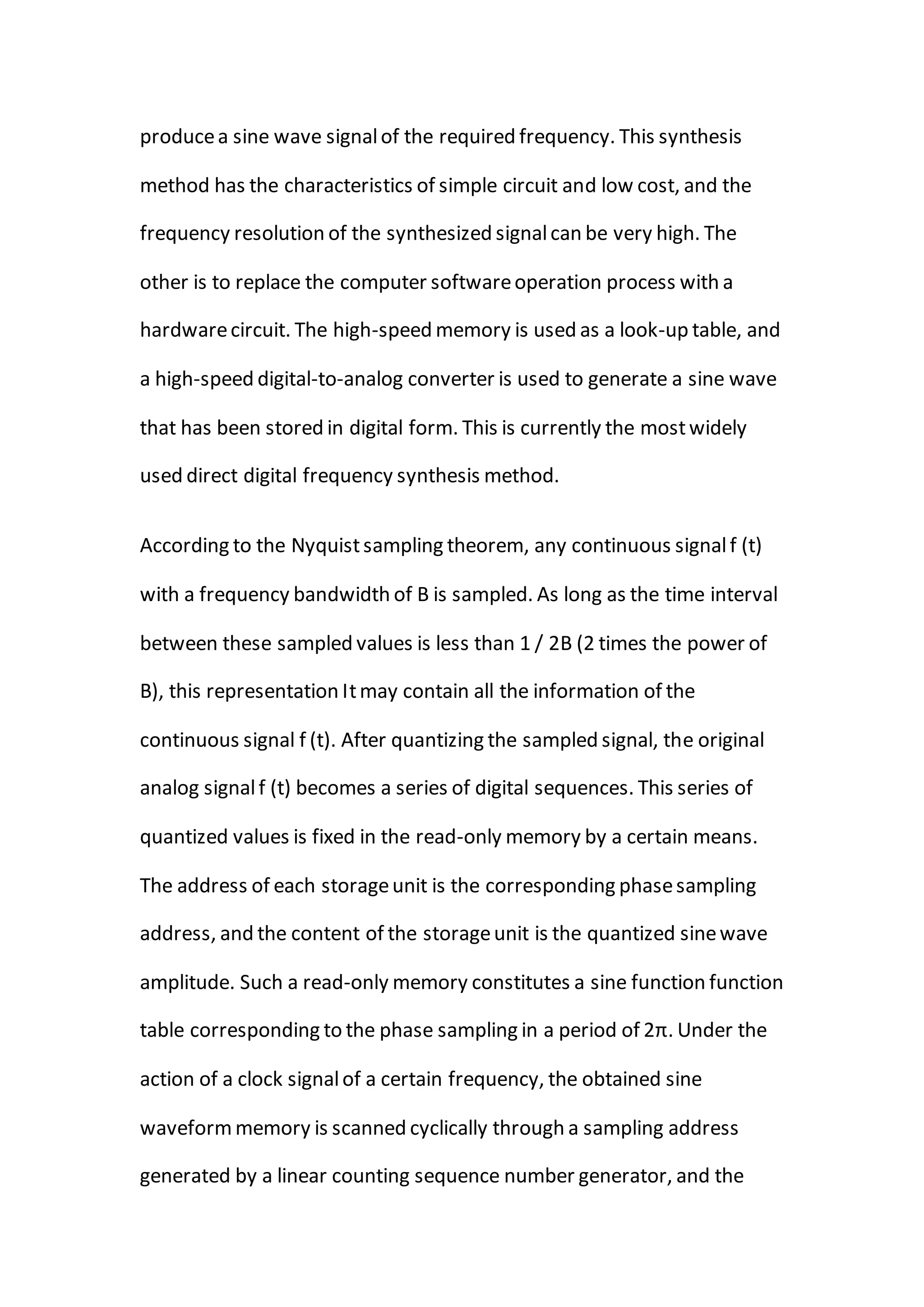Frequency hopping signal of dds based on fpga hardware | PDF
