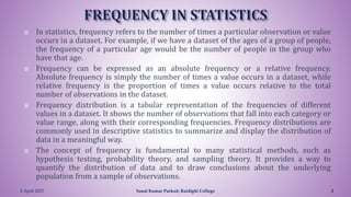 FREQUENCY IN STATISTICAL TECHNIQUES.pptx