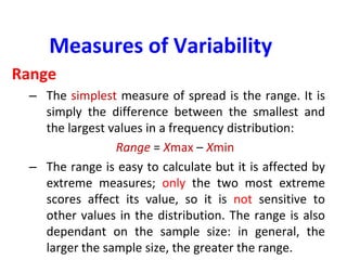 Frequency Measures for Healthcare Professioanls | PPT