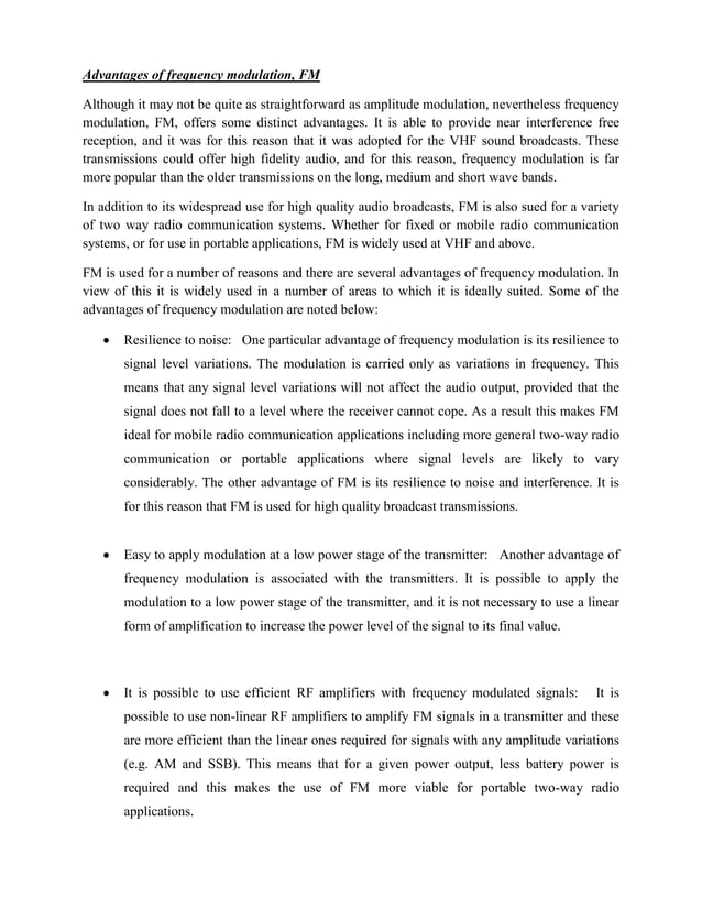 Frequency Modulation Pdf