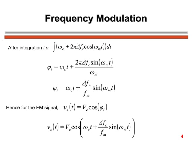 Frequency modulation | PPT
