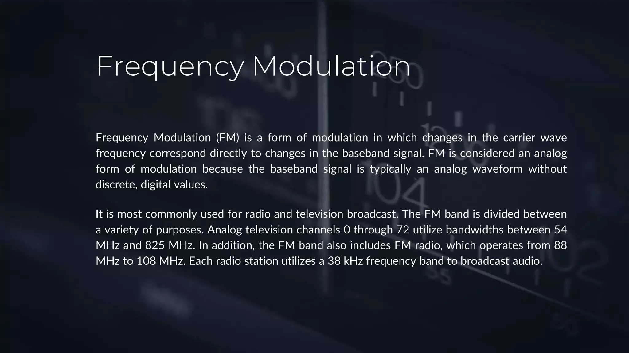Frequency modulation | PPTX
