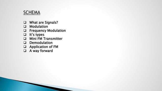 Study of Frequency Modulation of waves and its application | PPT