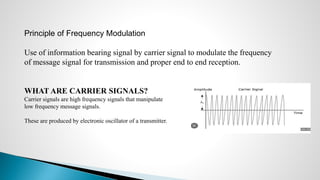 Study of Frequency Modulation of waves and its application | PPTX