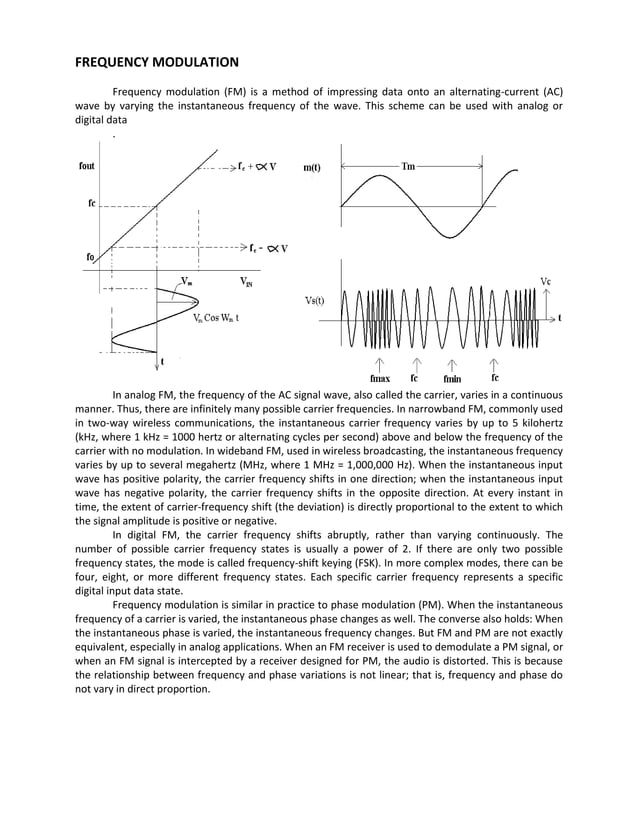 Frequency modulation2 | DOCX
