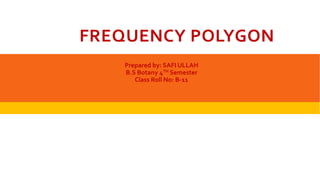 What is Frequency polygon | PPTX