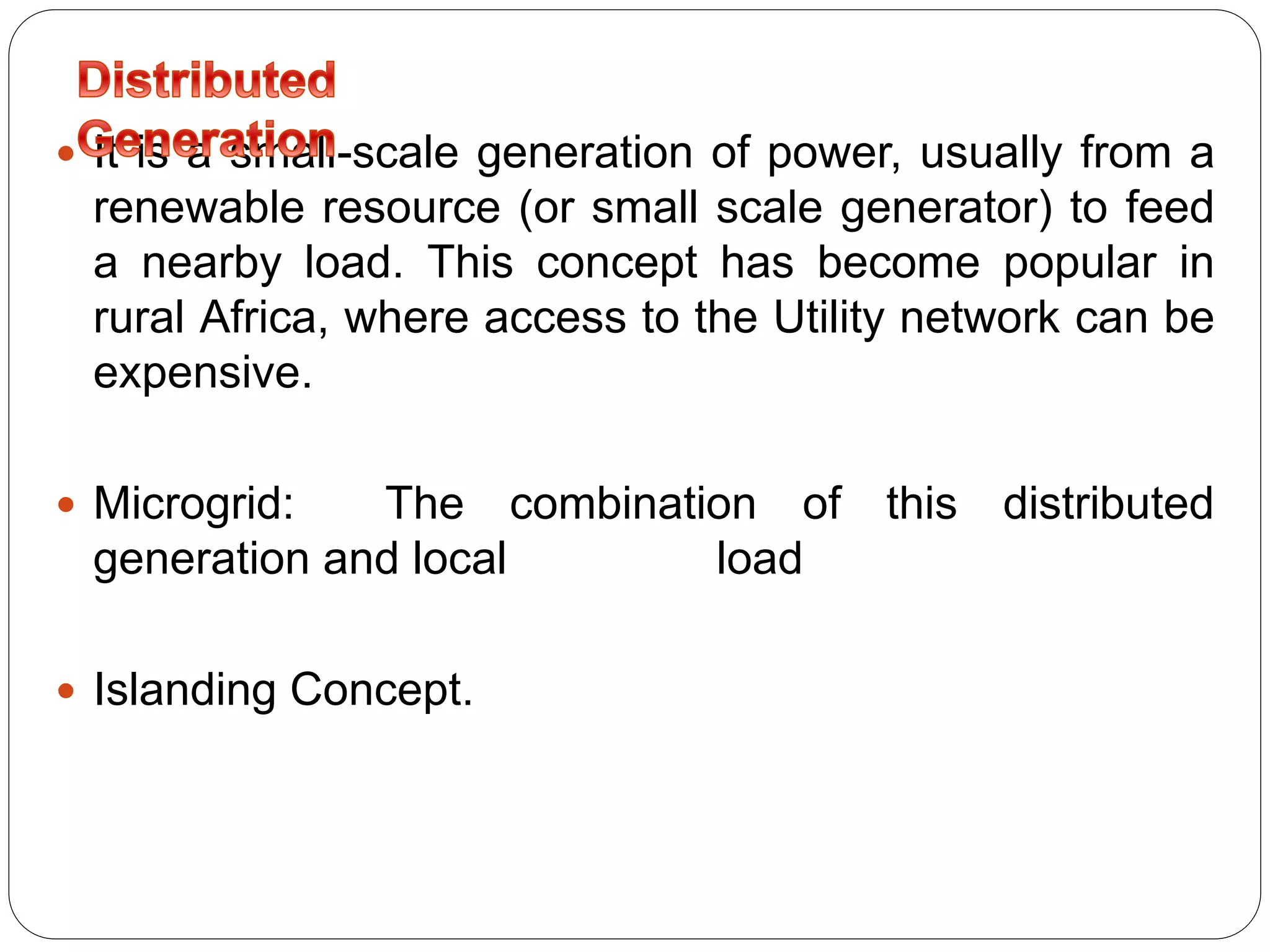 Performance Modelling And Simulation Of Frequency Relays For Distributed