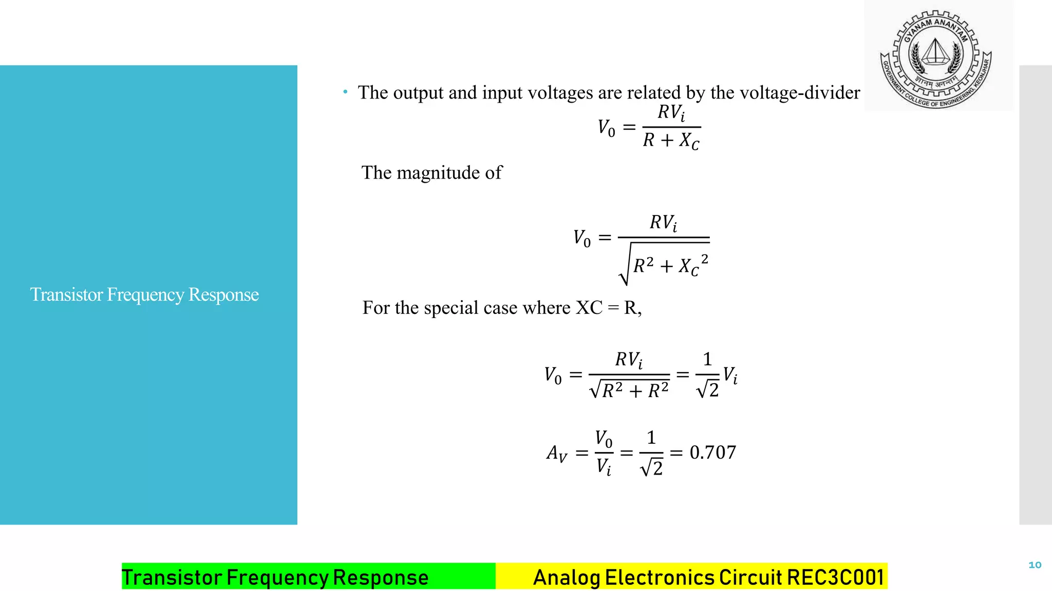 Frequency Response.pptx | Digital Audio | Computer Software and ...
