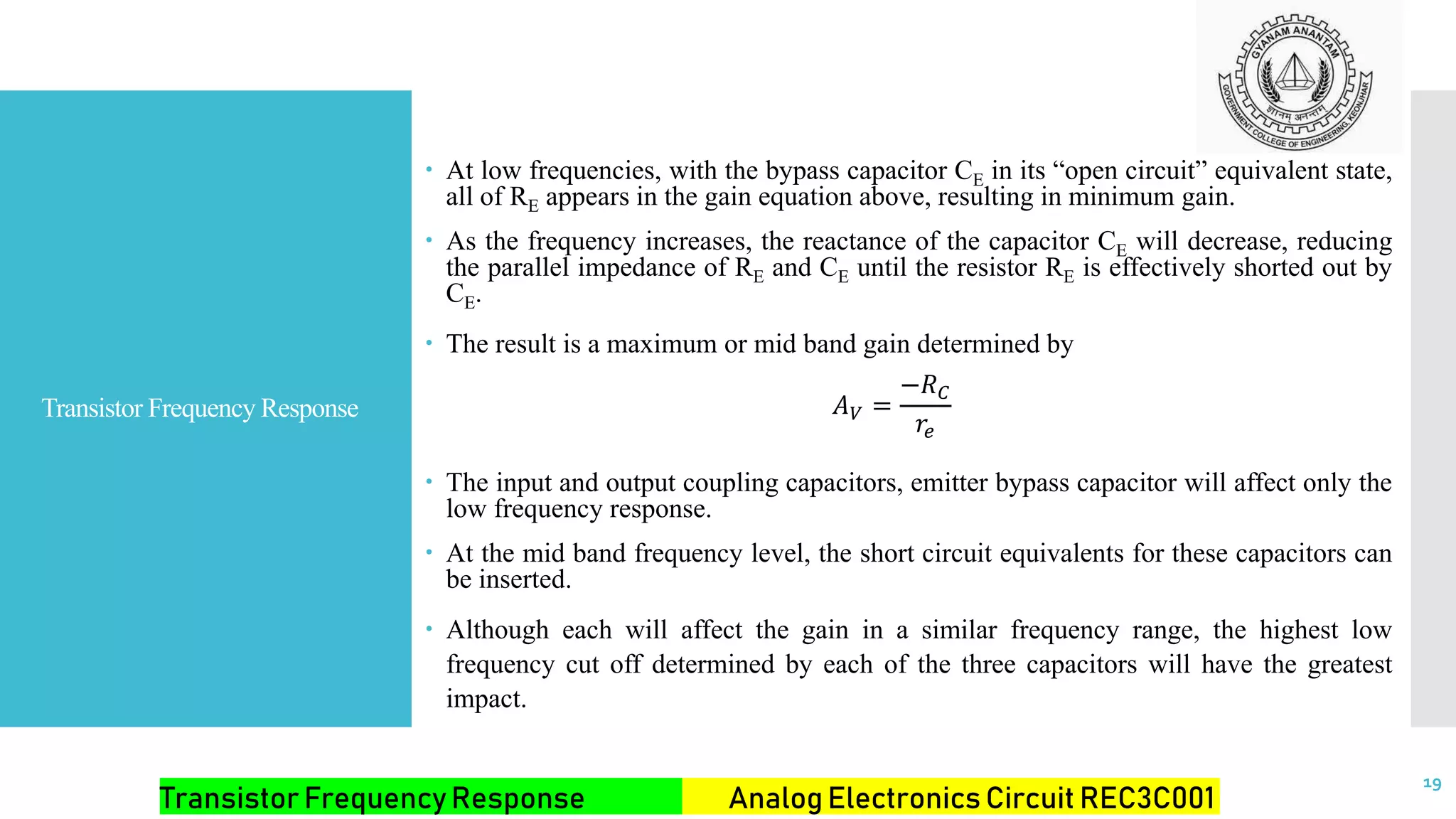 Frequency Response.pptx | Digital Audio | Computer Software and ...
