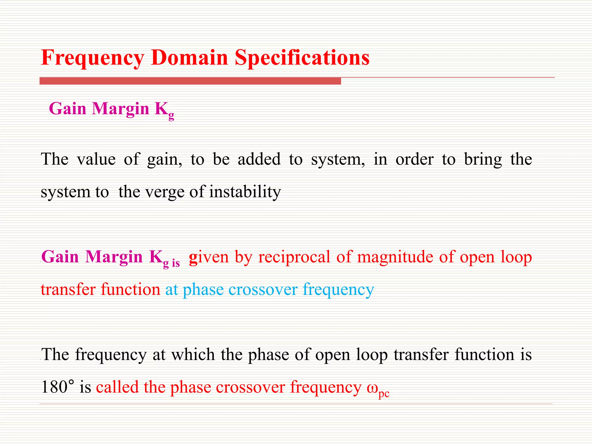 Frequency response analysis | PPT