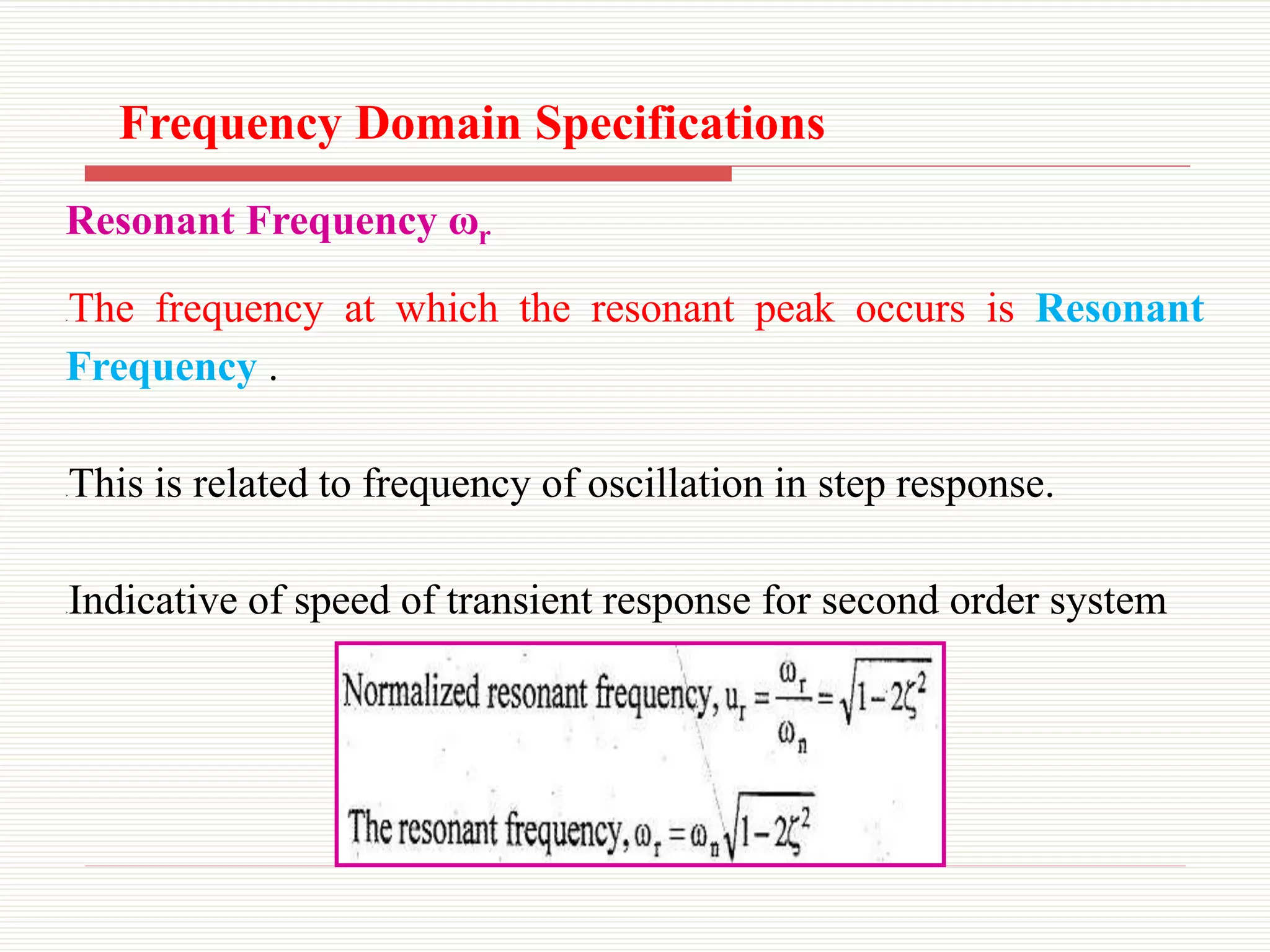 Frequency response analysis | PPT