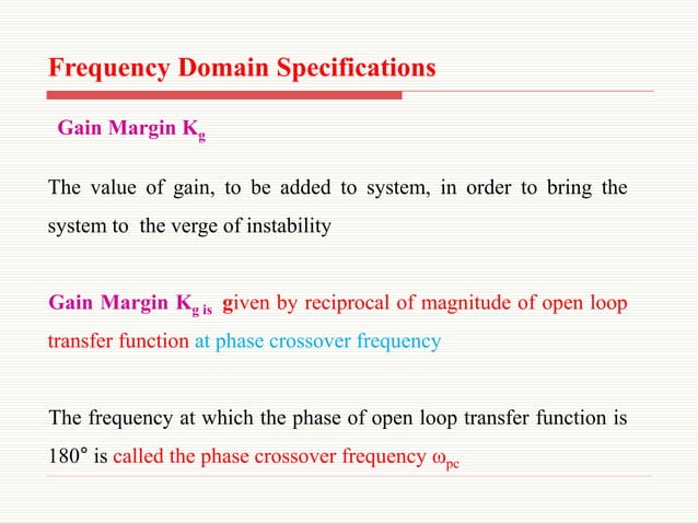 Frequency response analysis | PPT | Technology & Computing
