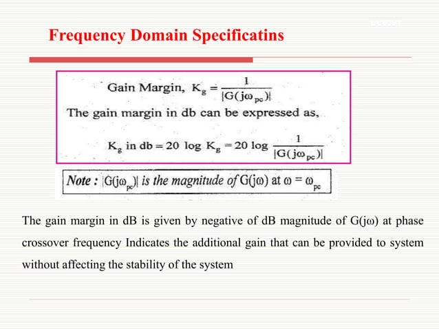 Frequency response analysis | PPT | Technology & Computing