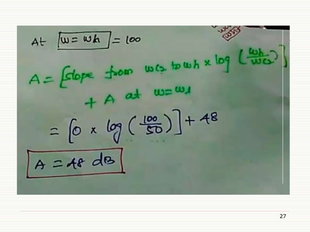 Frequency response analysis | PPT | Technology & Computing