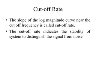 Frequency Response Analysis,domain specification, bode and polar plot | PPT