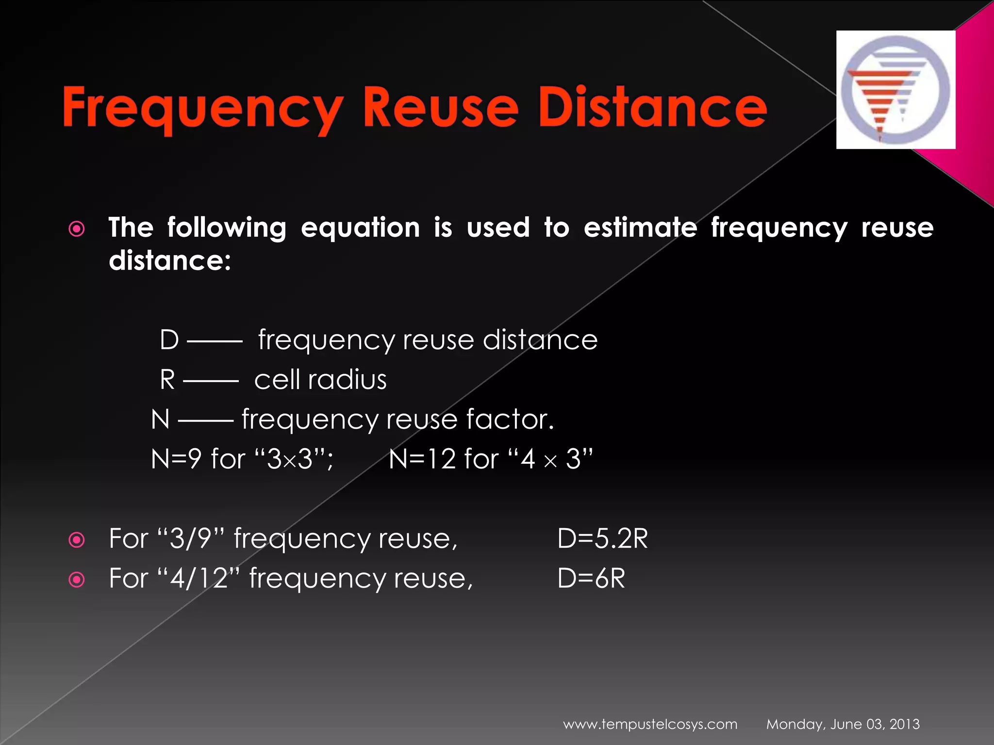 Frequency Reuse | PPTX