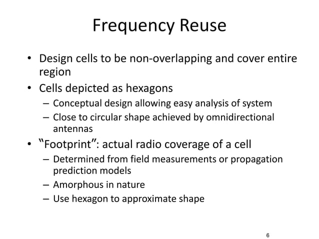Frequency reuse | PDF | Computer Networking | Computing