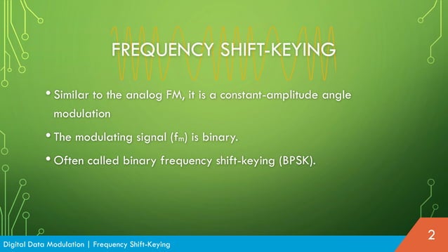 Frequency-Shift Keying | PDF