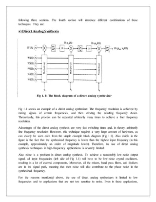 Frequency synthesizer | DOCX