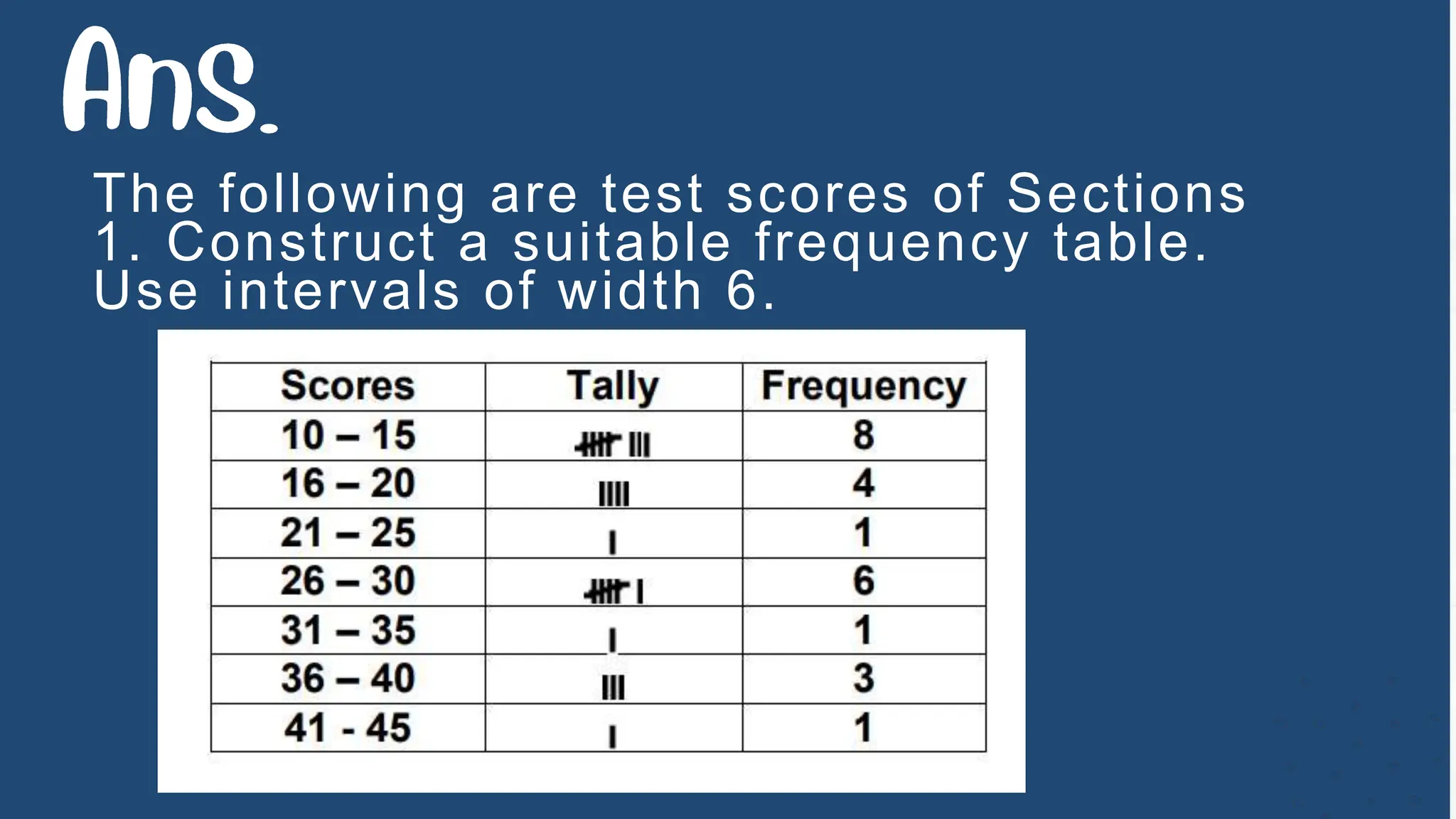 Mathematics 7 Frequency Distribution Table.pptx