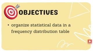 FREQUENCY TABLE PPT frequency table.pptx