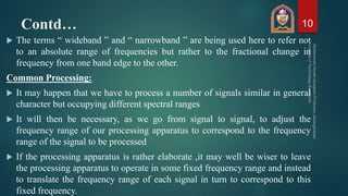 Frequency translation | PPTX