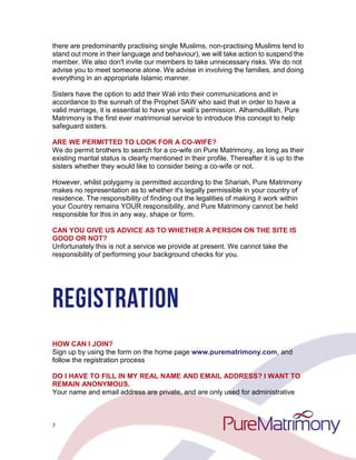 Frequently asked questions about Pure Matrimony | PDF