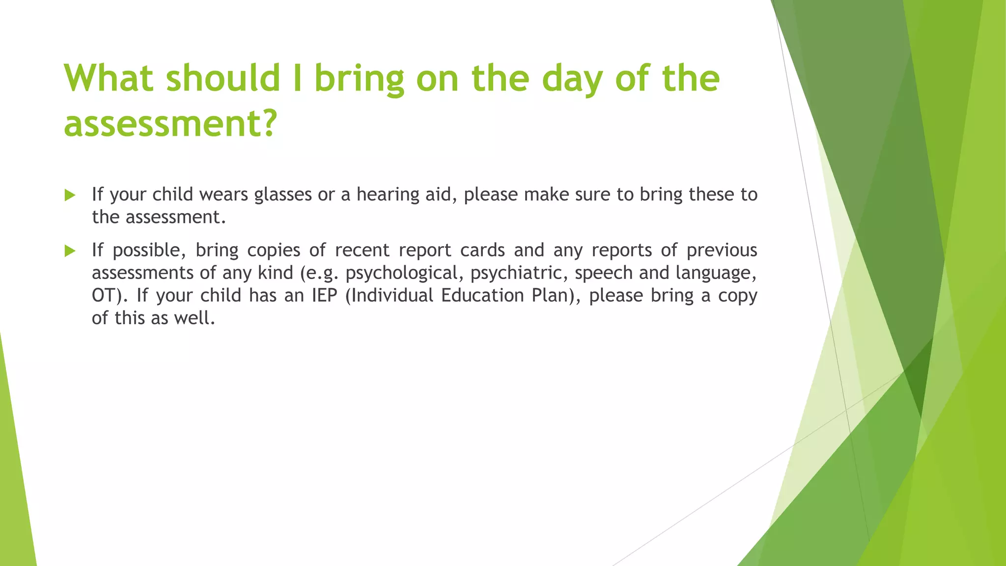 Frequently Asked Questions About Psychological Assessment | PPTX