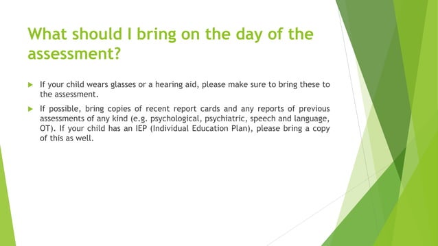 Frequently Asked Questions About Psychological Assessment | PPT