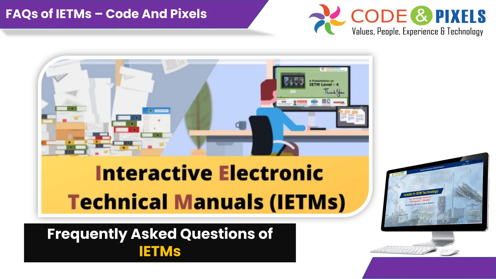 Frequently Asked Questions of IETMs – Code And Pixels | PDF | Desktop Publishing | Computer ...