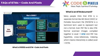 Frequently Asked Questions of IETMs – Code And Pixels | PDF